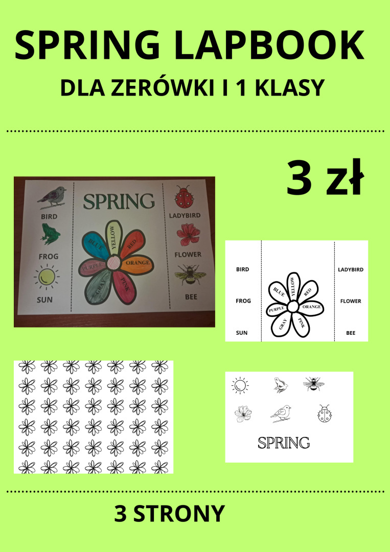 SPRING LAPBOOK > sylwia1boguszynska@wp.pl